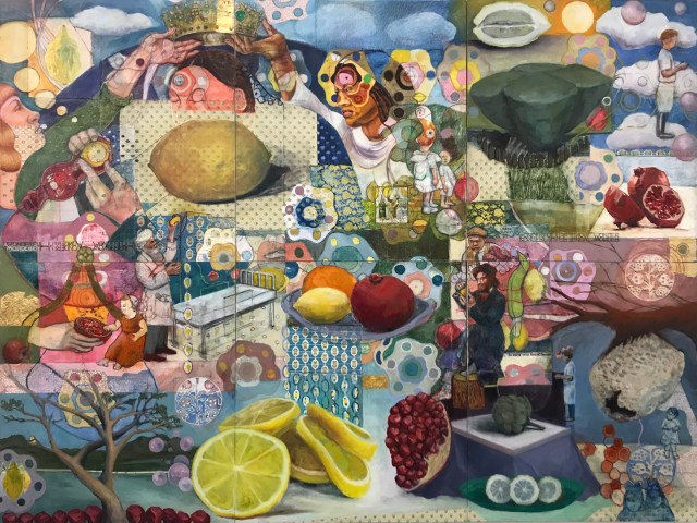 Joyce Brienza + Deborah Sukenic: Ingathering (2020); from an exhibit at ...